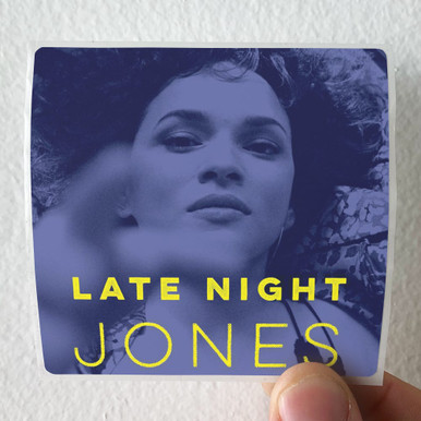 Norah Jones Late Night Jones Album Cover Sticker