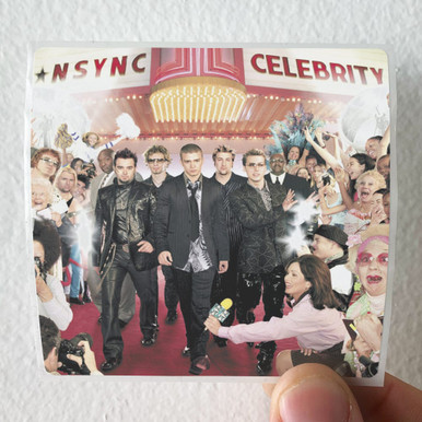 NSYNC Celebrity Album Cover Sticker