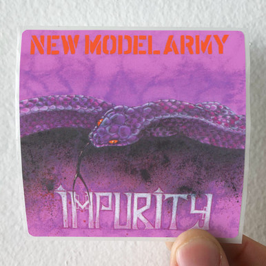 New Model Army Impurity Album Cover Sticker
