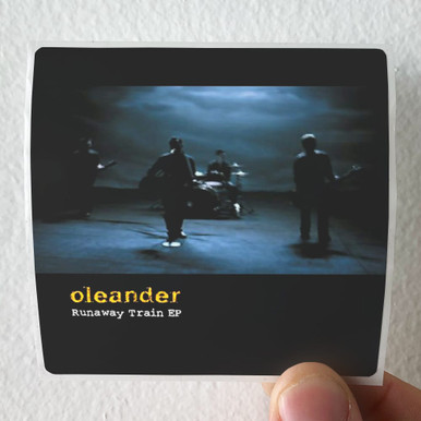 Oleander Runaway Train Album Cover Sticker