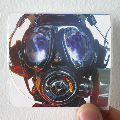 Orange 9MM Tragic Album Cover Sticker