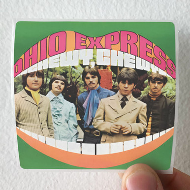Ohio Express Chewy Chewy Album Cover Sticker