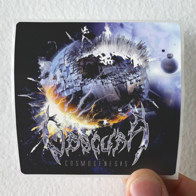 Obscura Cosmogenesis Album Cover Sticker