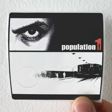 Population 1 Population 1 Album Cover Sticker