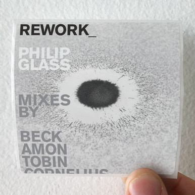 Philip Glass Rework 1 Album Cover Sticker