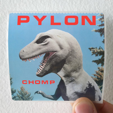 Pylon Chomp 1 Album Cover Sticker