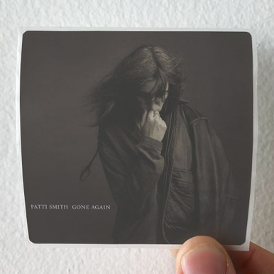 Patti Smith Gone Again Album Cover Sticker