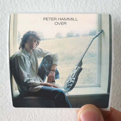 Peter Hammill Over Album Cover Sticker