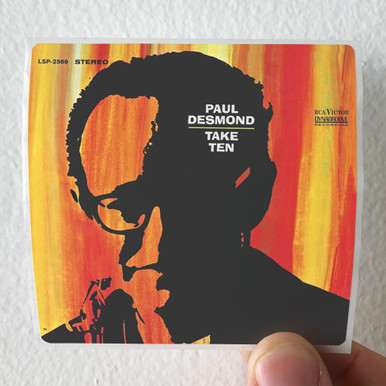 Paul Desmond Take Ten 1 Album Cover Sticker