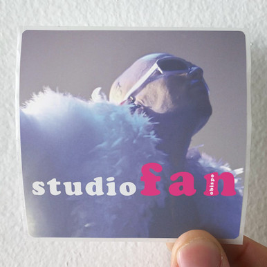 Pascal Obispo Studio Fan Album Cover Sticker