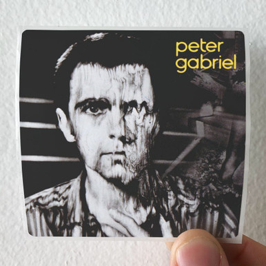 Peter Gabriel Peter Gabriel Melt Album Cover Sticker