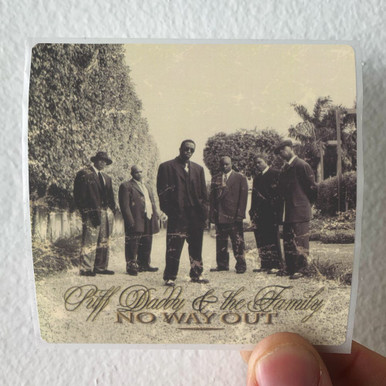 Puff Daddy and The Family No Way Out Album Cover Sticker