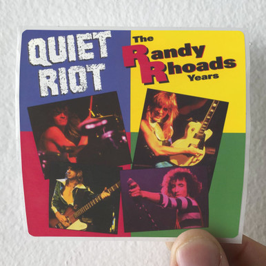 Quiet Riot The Randy Rhoads Years Album Cover Sticker