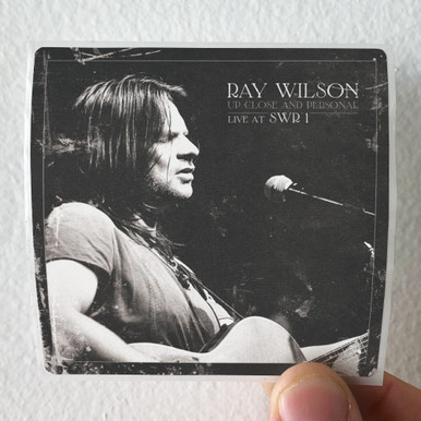 Ray Wilson Up Close And Personal Album Cover Sticker