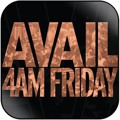 Avail 4Am Friday Album Cover Sticker Album Cover Sticker