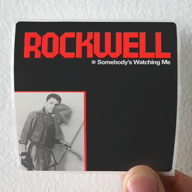 Rockwell Somebodys Watching Me 2 Album Cover Sticker