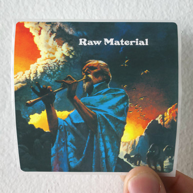 Raw Material Raw Material Album Cover Sticker