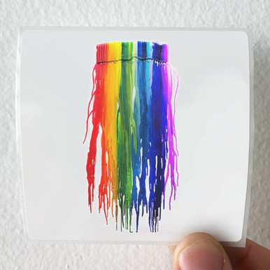 Russ Brain Dead Album Cover Sticker