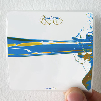 Renaissance Azure Dor Album Cover Sticker