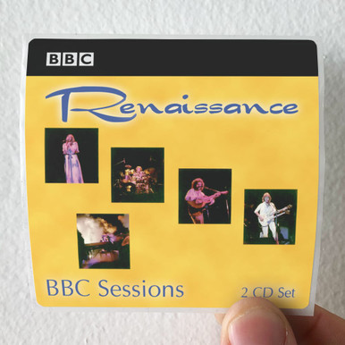 Renaissance Bbc Sessions Album Cover Sticker