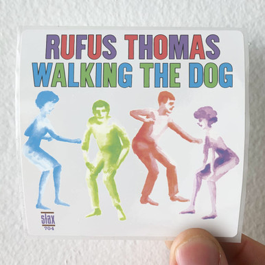 Rufus Thomas Walking The Dog Album Cover Sticker