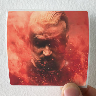 Red Losing Control Album Cover Sticker