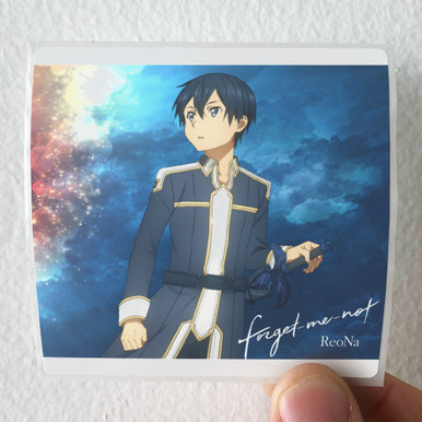 ReoNa Forget Me Not Album Cover Sticker