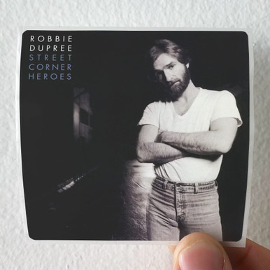 Robbie Dupree Street Corner Heroes Album Cover Sticker