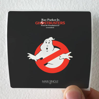 Ray Parker Jr Ghostbusters Album Cover Sticker