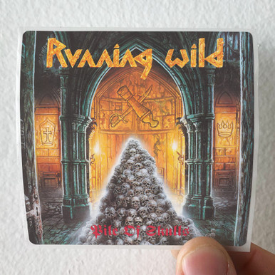 Running Wild Pile Of Skulls Album Cover Sticker