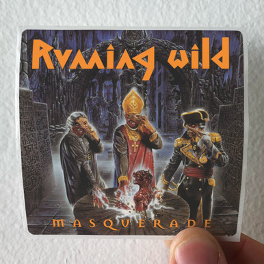 Running Wild Masquerade 1 Album Cover Sticker