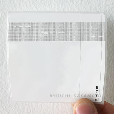 Ryuichi Sakamoto Bttb Album Cover Sticker