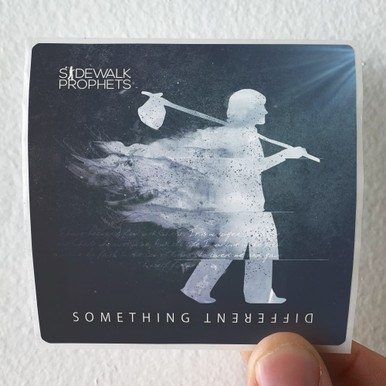 Sidewalk Prophets Something Different Album Cover Sticker