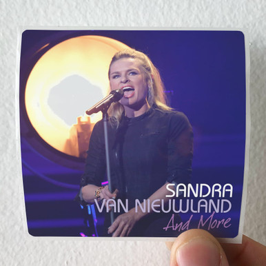 Sandra van Nieuwland And More Album Cover Sticker