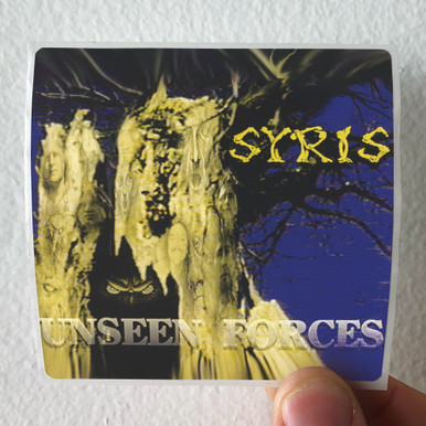 Syris Unseen Forces Album Cover Sticker