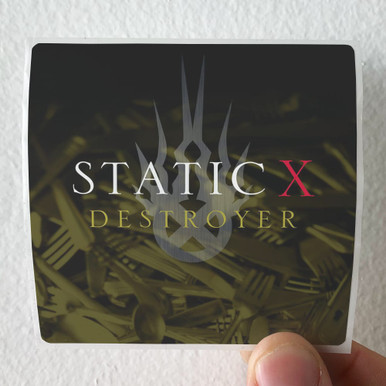 Static-X Destroyer Album Cover Sticker