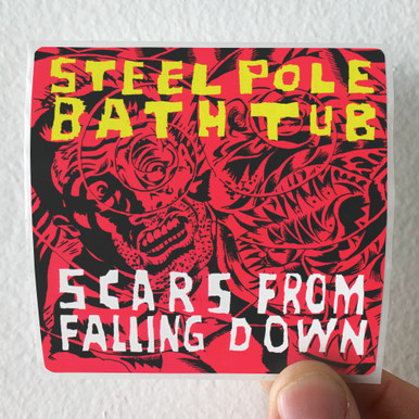 Steel Pole Bath Tub Scars From Falling Down Album Cover Sticker
