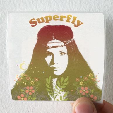 Superfly Superfly Album Cover Sticker