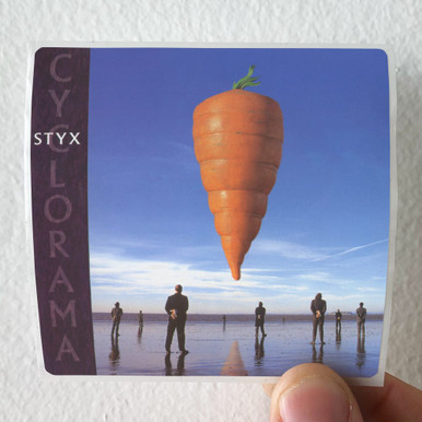 Styx Cyclorama Album Cover Sticker