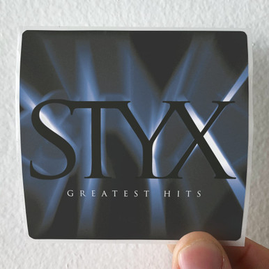 Styx Greatest Hits Album Cover Sticker
