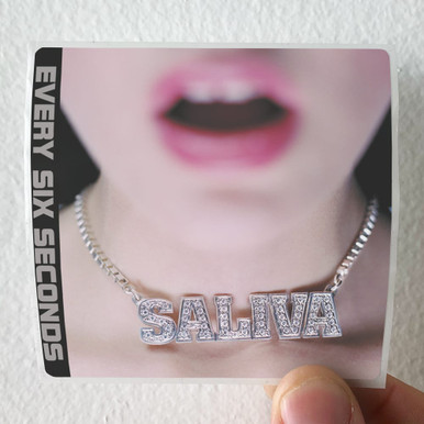 Saliva Every Six Seconds 1 Album Cover Sticker