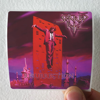Sacred Rite Resurrection Album Cover Sticker