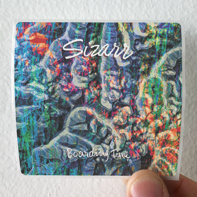 Sizarr Boarding Time Album Cover Sticker