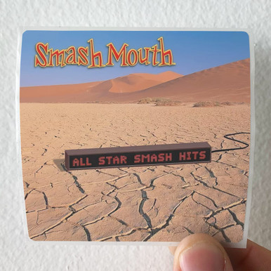Smash Mouth All Star Smash Hits Album Cover Sticker