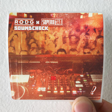 Super8 and Tab Soundcheck Album Cover Sticker