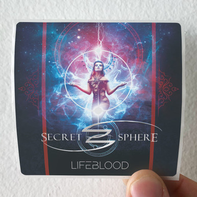 Secret Sphere Lifeblood Album Cover Sticker