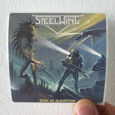 Steelwing Zone Of Alienation Album Cover Sticker