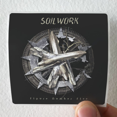 Soilwork Figure Number Five Album Cover Sticker