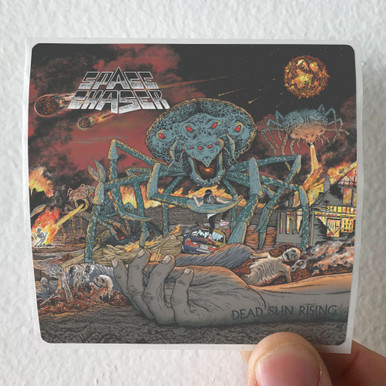 Space Chaser Dead Sun Rising Album Cover Sticker