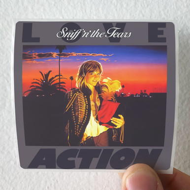 Sniff n the Tears Love Action Album Cover Sticker